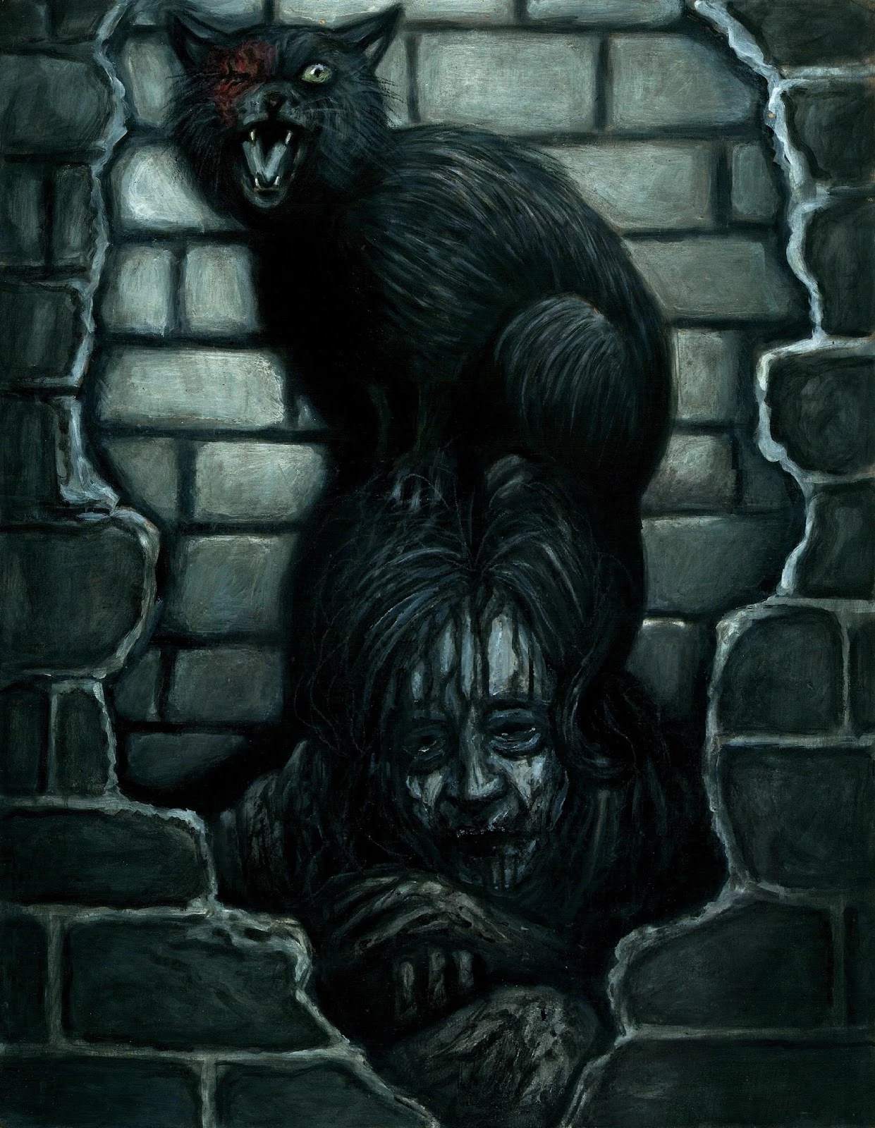 Imagen - El gato negro.jpg | Wiki Creepypasta | FANDOM powered by Wikia