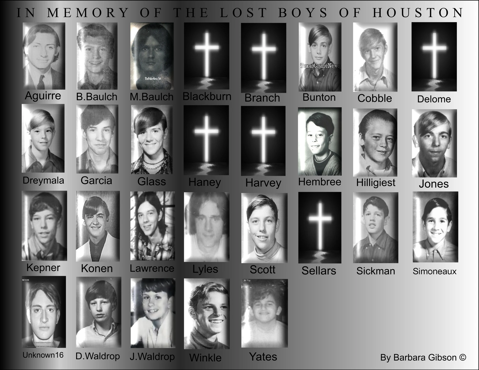 Image - Dean Corll victims.jpg | Criminal Minds Wiki | FANDOM powered ...