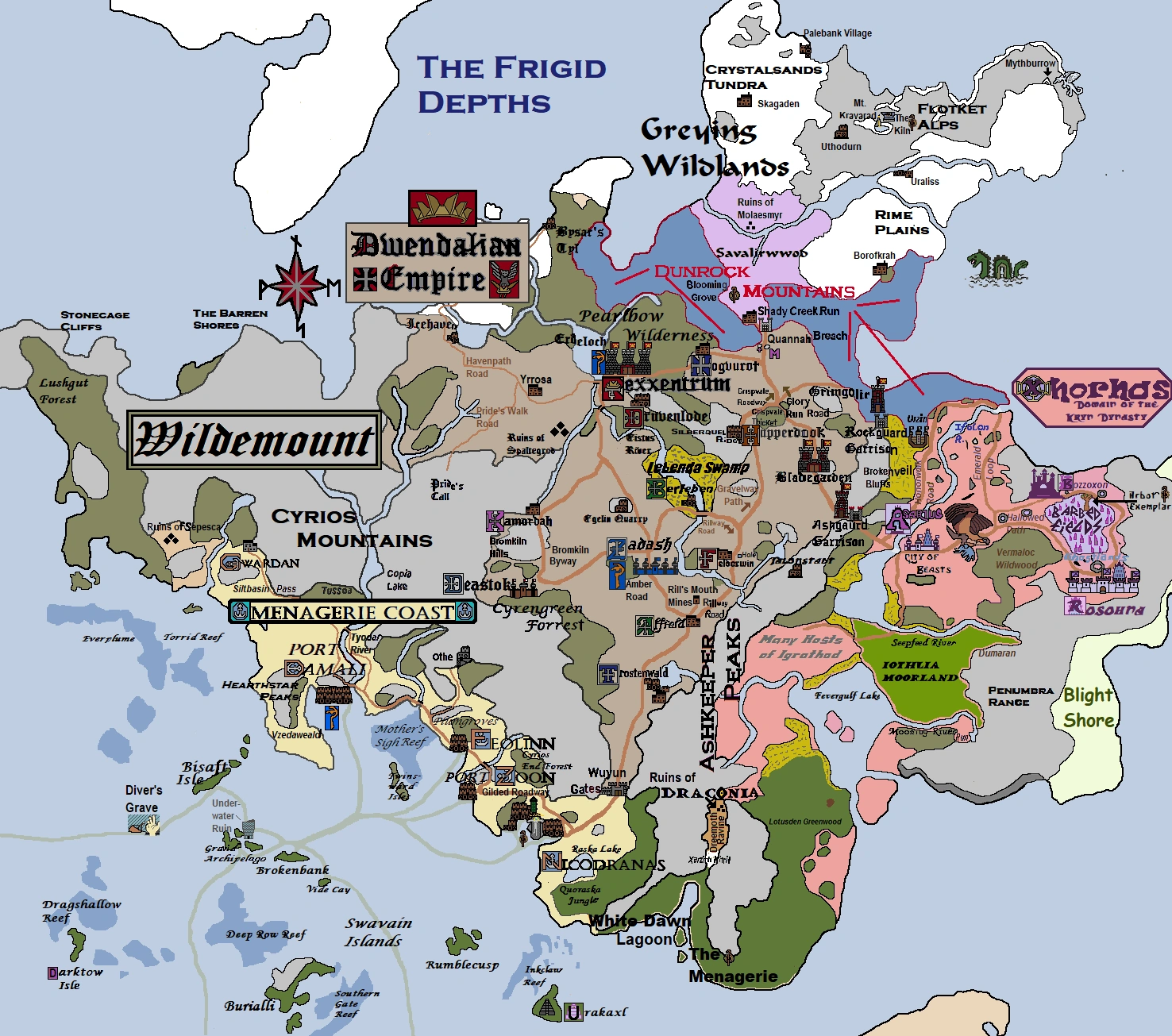 Dunrock Mountains | Critical Role Wiki | Fandom