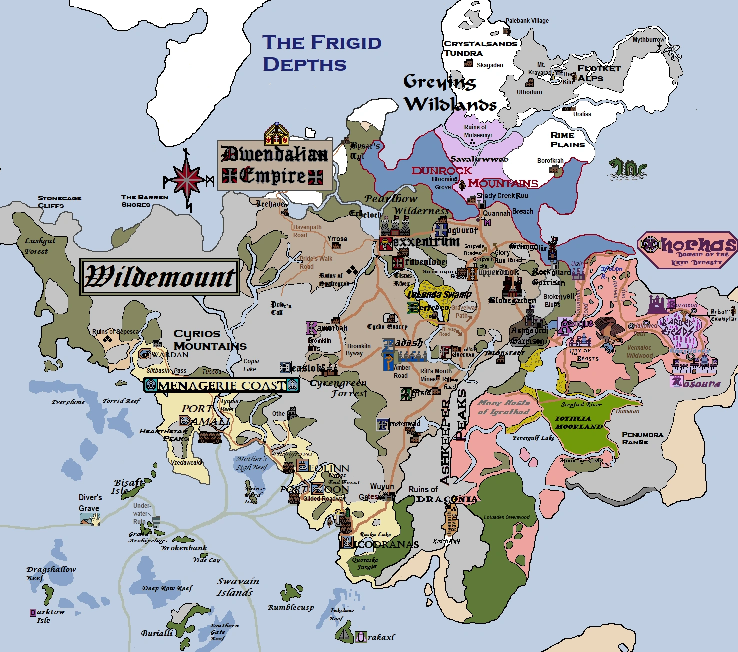 Dunrock Mountains | Critical Role Wiki | Fandom