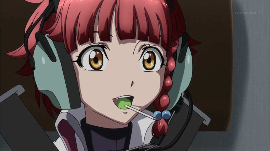 Image Cross Ange Ep 04 Vivian Happy That Ange Accepts Her Keychain