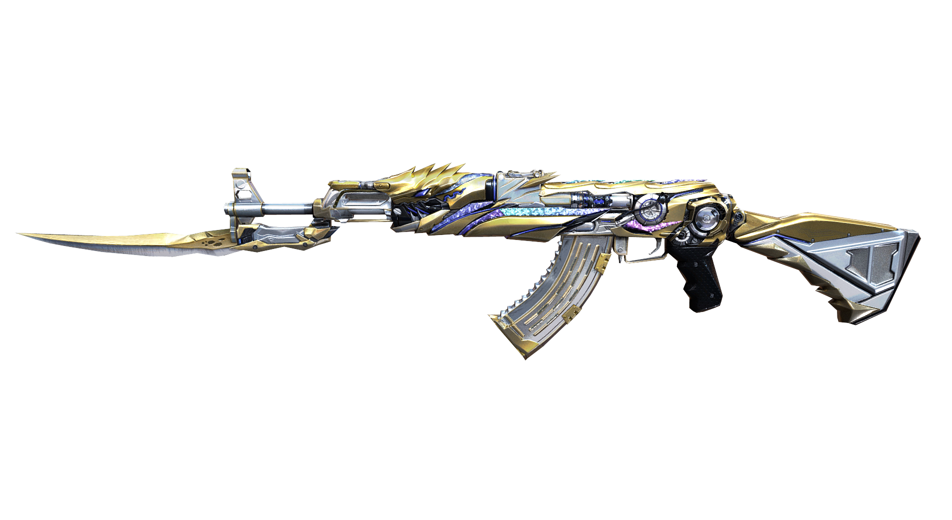 AK47-Knife Transformers Imperial Gold | Crossfire Wiki | Fandom