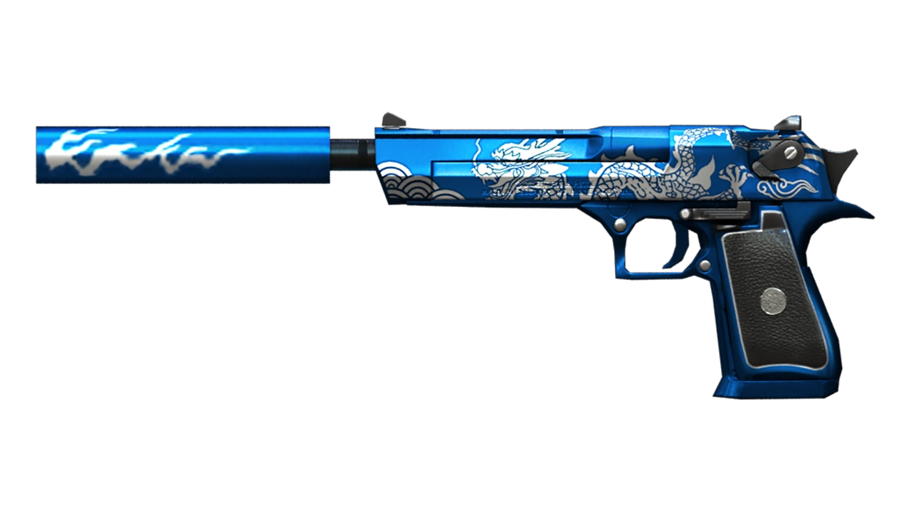 Desert Eagle-S Blue Silver Dragon | Crossfire Wiki | Fandom
