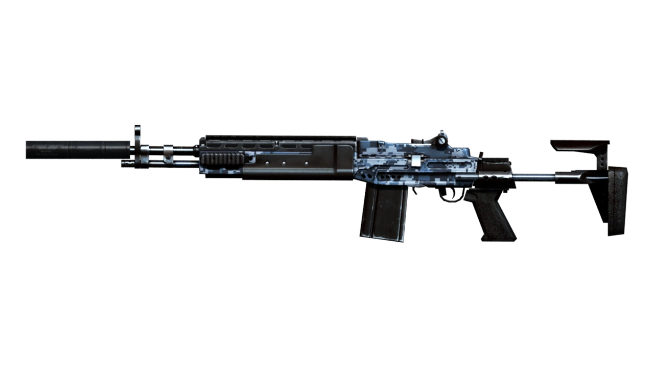 M14 EBR-S Blue Digital Camo | Crossfire Wiki | FANDOM powered by Wikia
