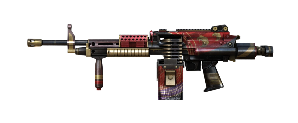 M249 Minimi SPW-Royal Gold | Crossfire Wiki | Fandom