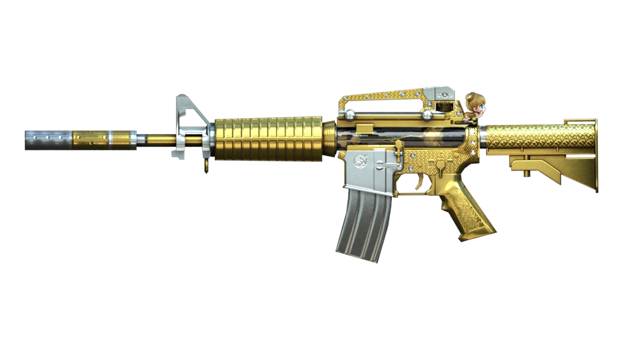 M4A1-S Jewelry Noble Gold | Crossfire Wiki | Fandom