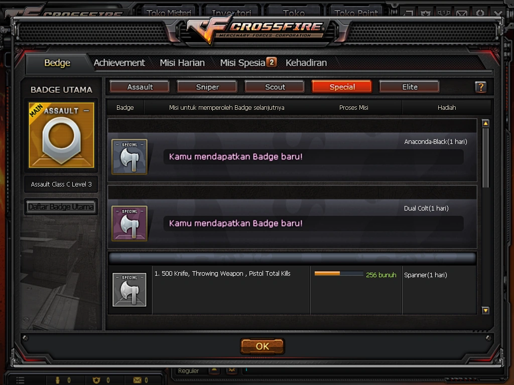 Crossfire Na Levels - fasrmx