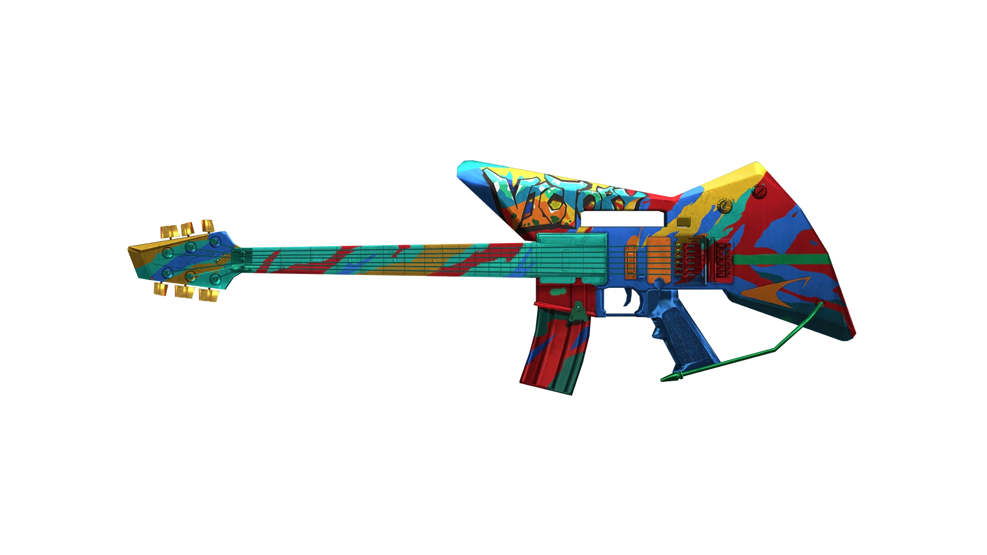 M4A1-Guitar Graffiti | Crossfire Wiki | Fandom