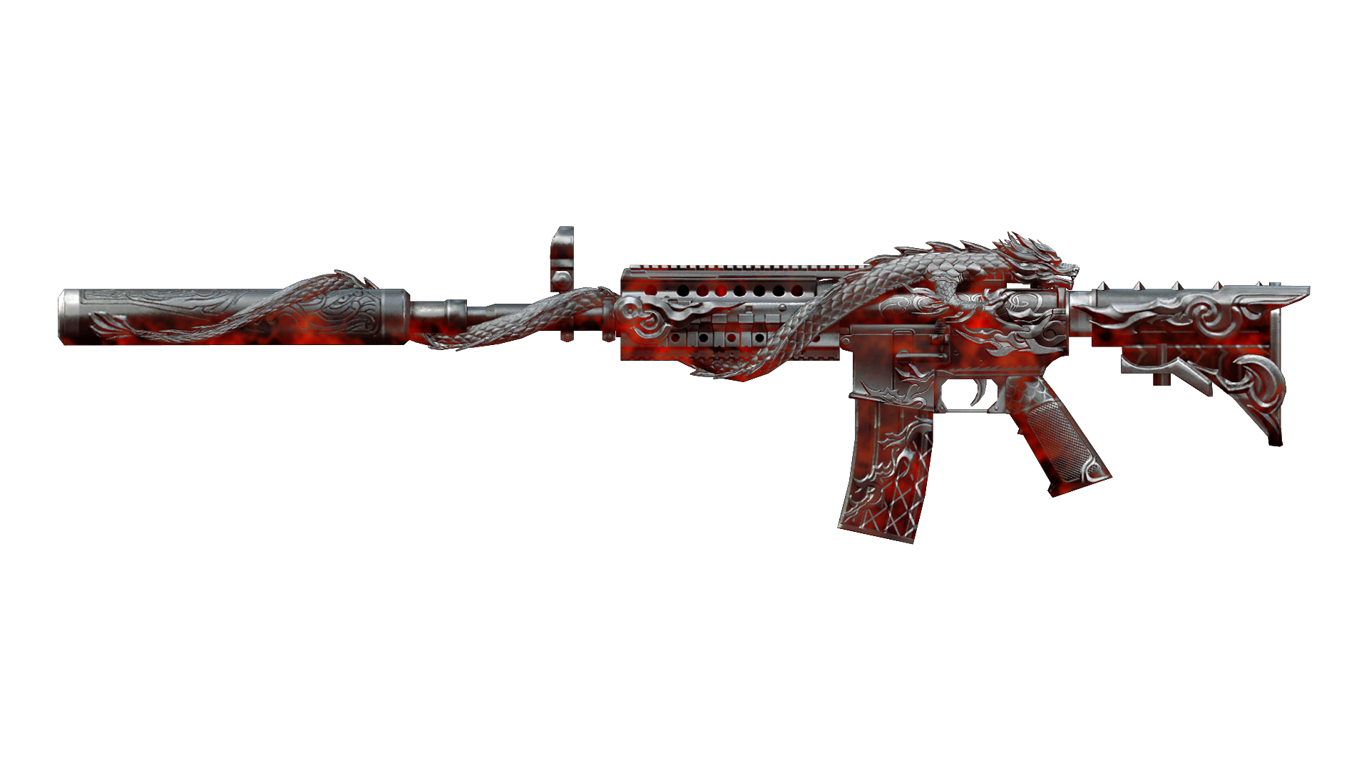 M4a1 Xs Eternal Dragon Noble Silver Crossfire Wiki Fandom Powered By Wikia