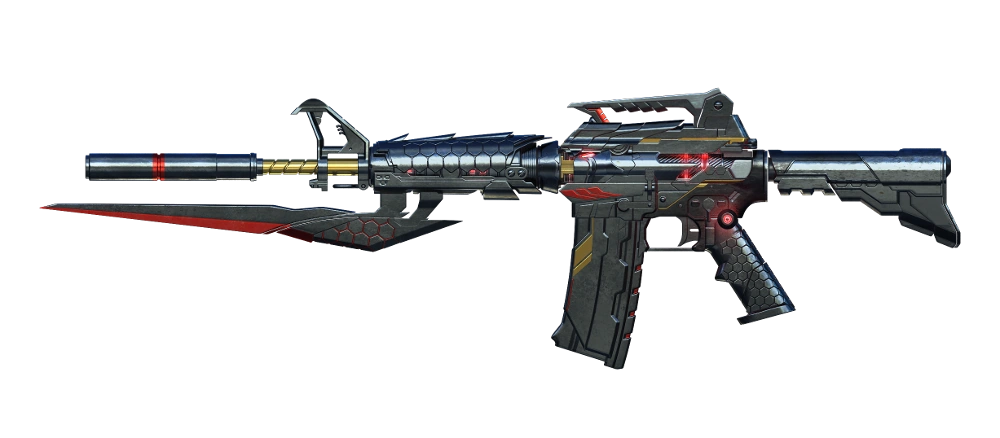 M4A1-S Red Knife Beast | Crossfire Wiki | Fandom