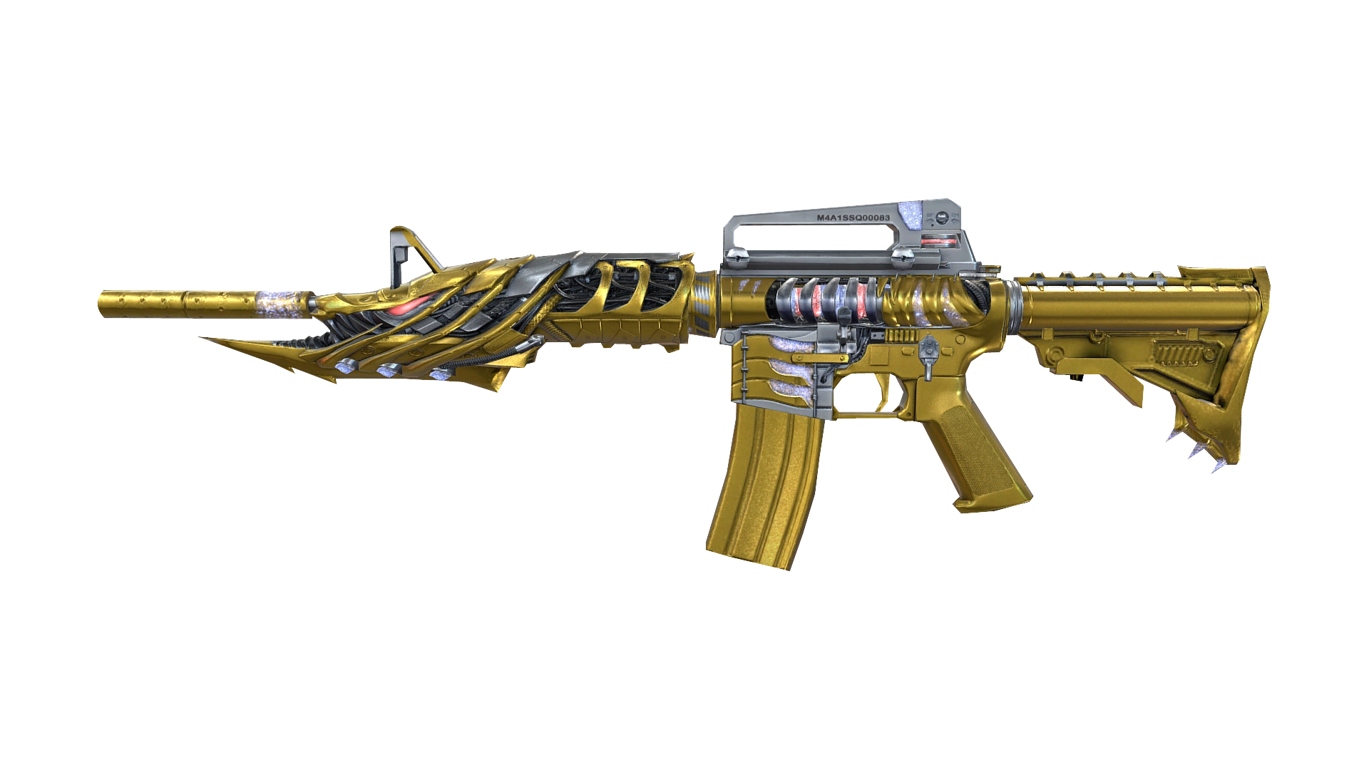 M4A1-S Born Beast Imperial Gold | Crossfire Wiki | Fandom