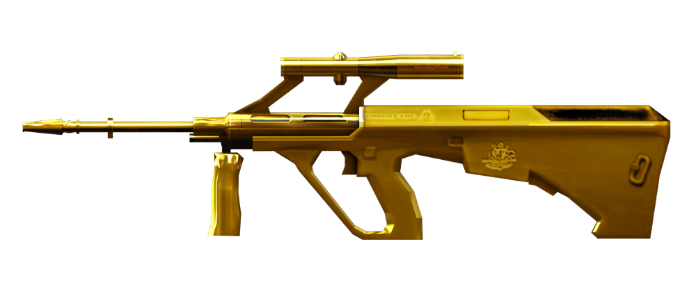Steyr AUG A1-Ultimate Gold | Crossfire Wiki | Fandom