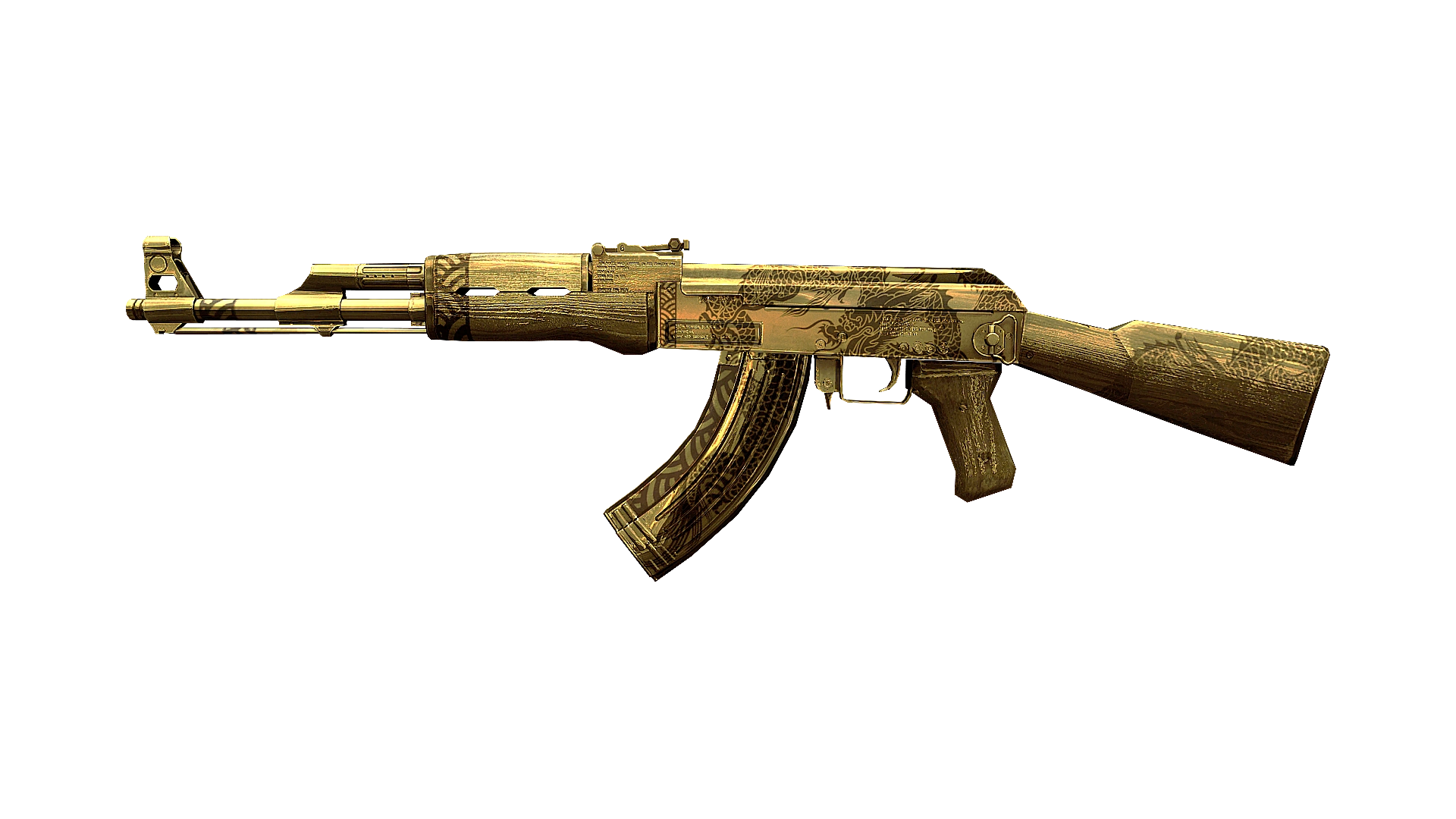 AK47-Gold Black Dragon | Crossfire Wiki | Fandom