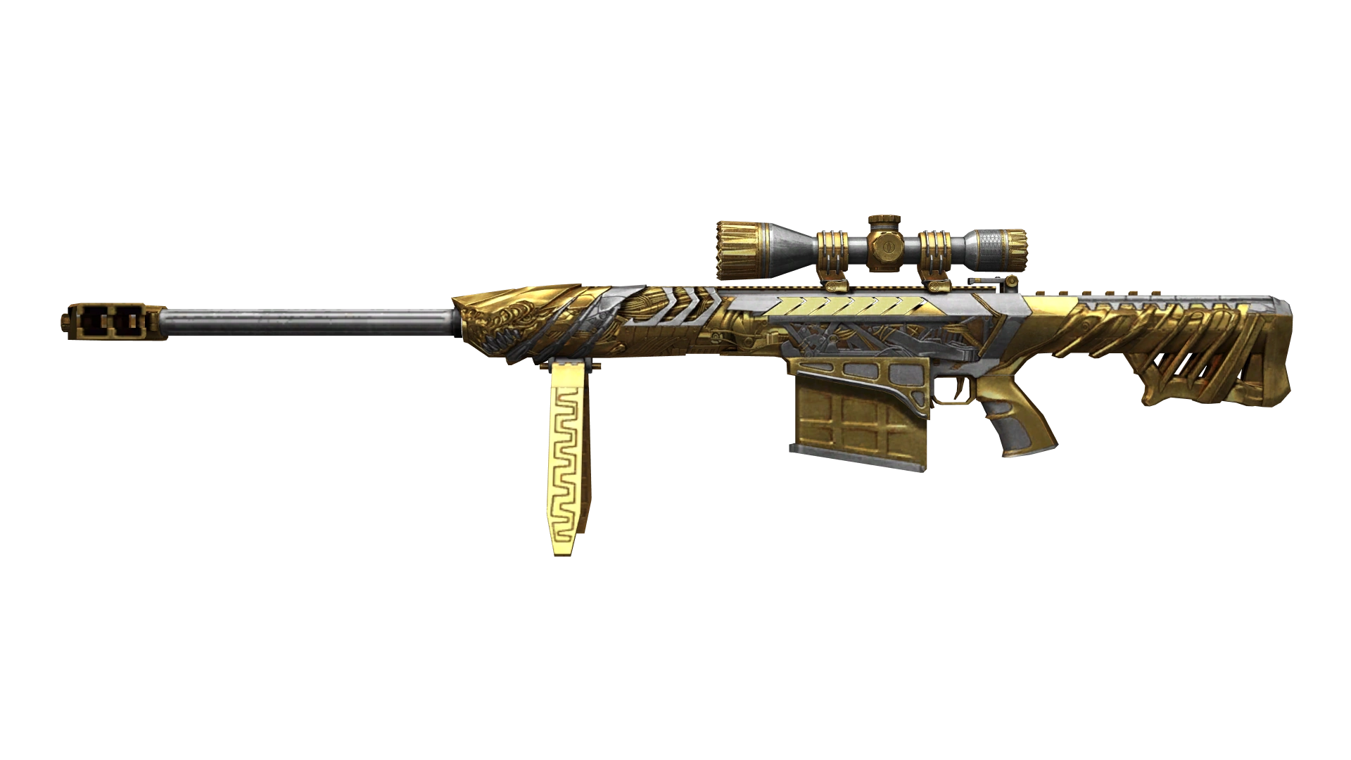 Barrett M82A1-Born Beast Noble Gold | Crossfire Wiki | FANDOM powered ...