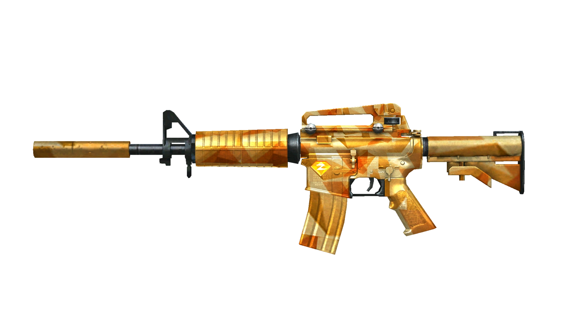 M4A1-S Yellow Crystal TC | Crossfire Wiki | Fandom