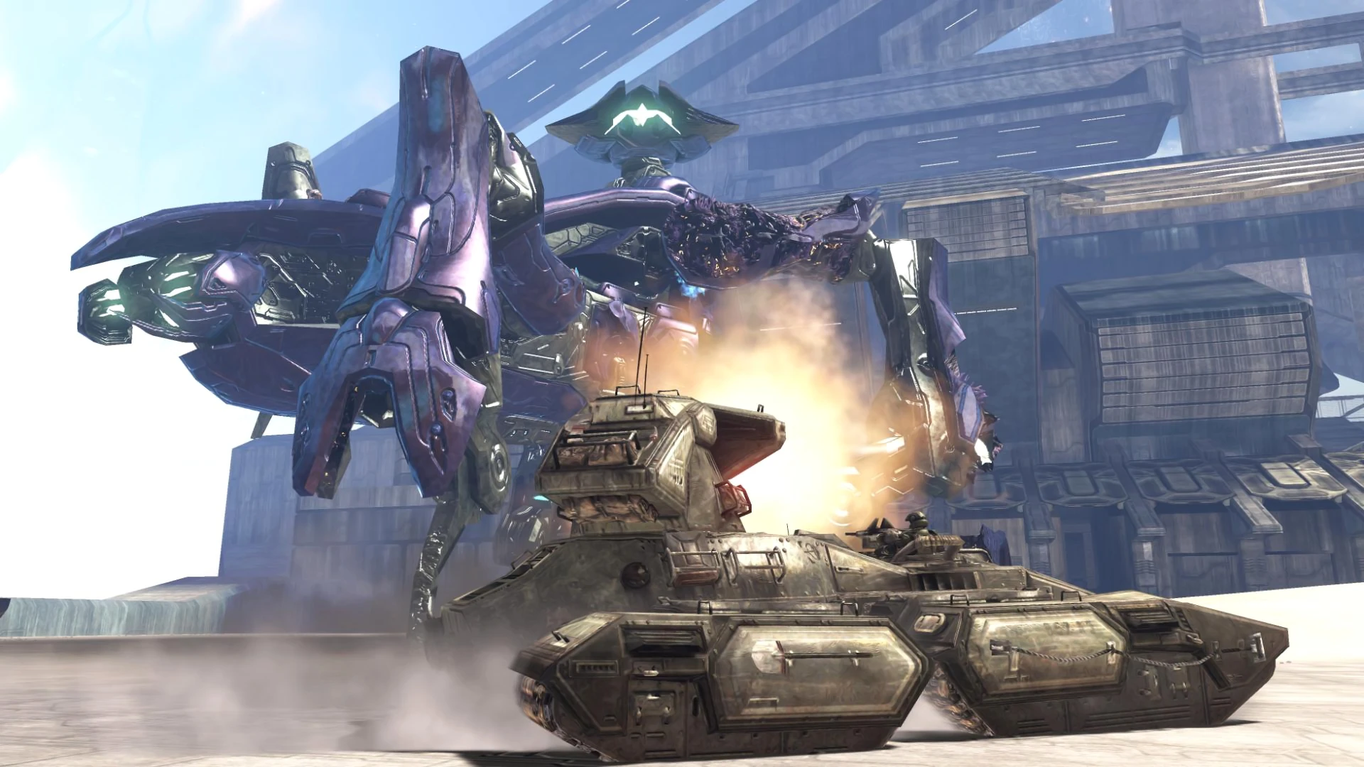 Image - Halo-3-The-Ark-26-Scarab-Vs-Scorpion-Tank.jpg | CrossOverRp ...