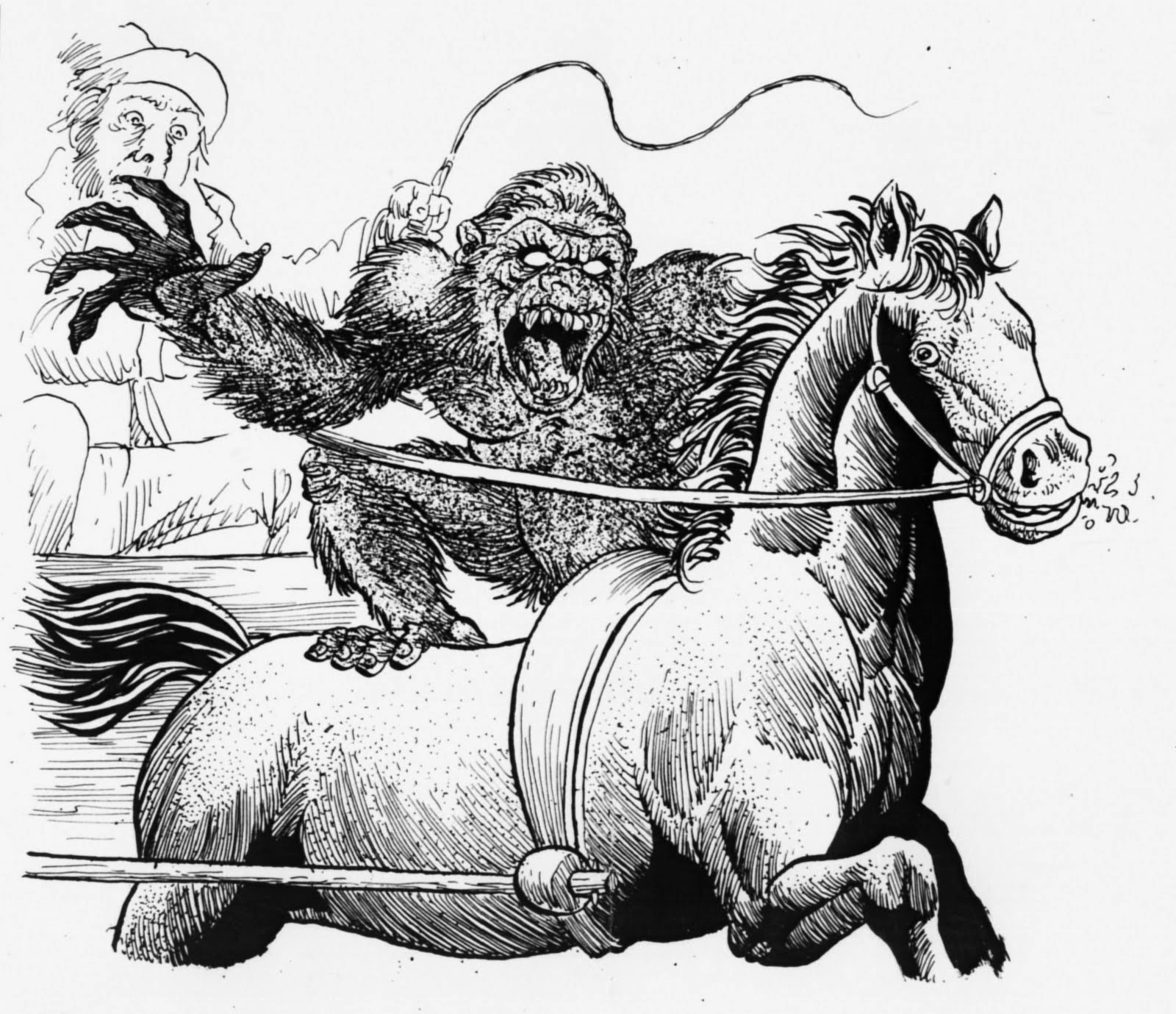 Man-monkey | Encyclopaedia of Cryptozoology | Fandom