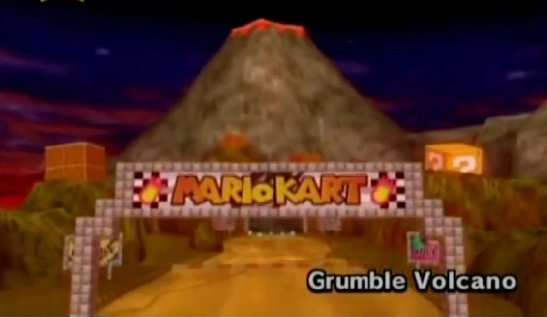 Image - Mario Kart Wii Grumble Volcano.jpeg | The Everything Wikia ...