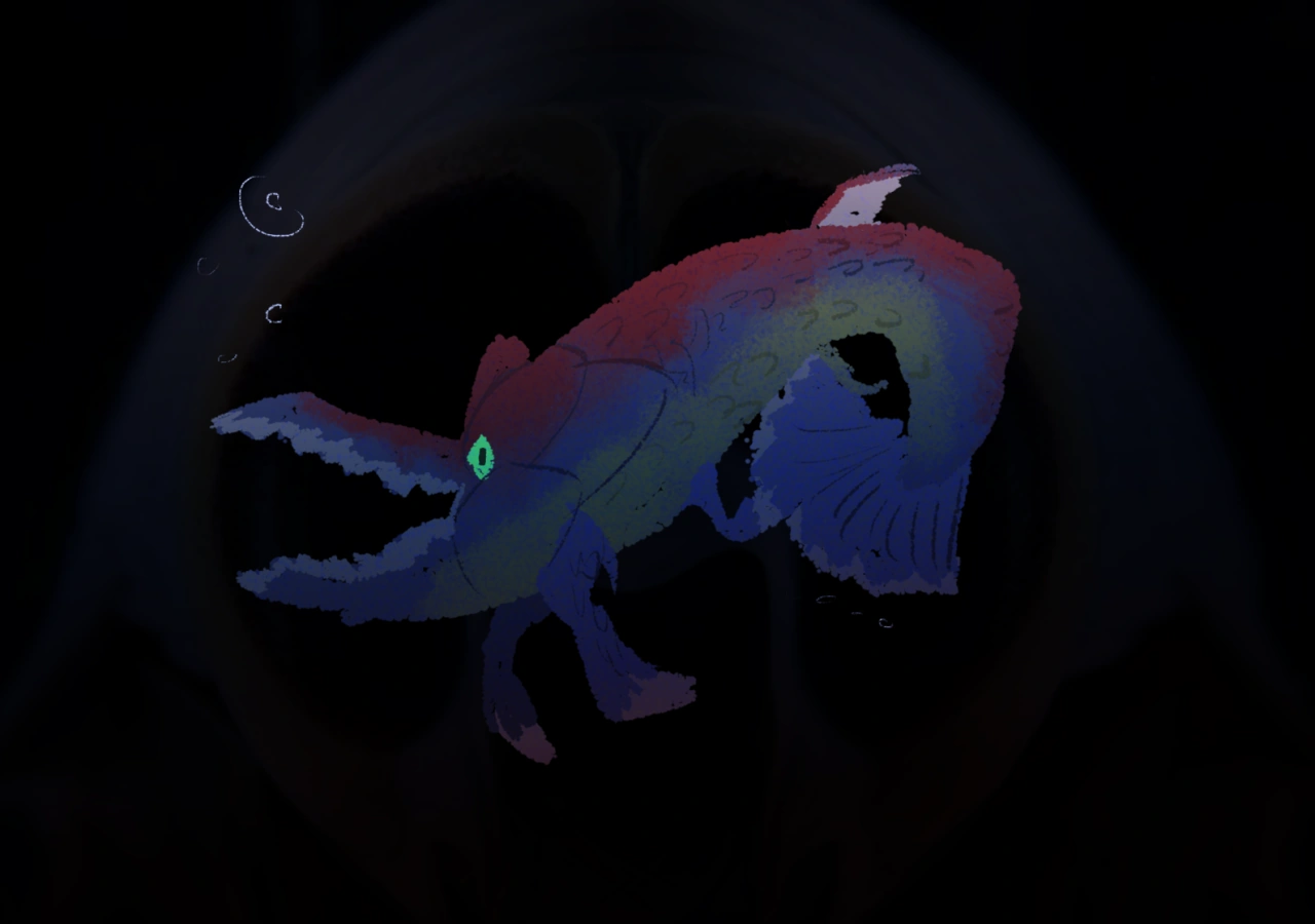 Abyssal Rainbow Gar | Cryptid Wiki | FANDOM powered by Wikia