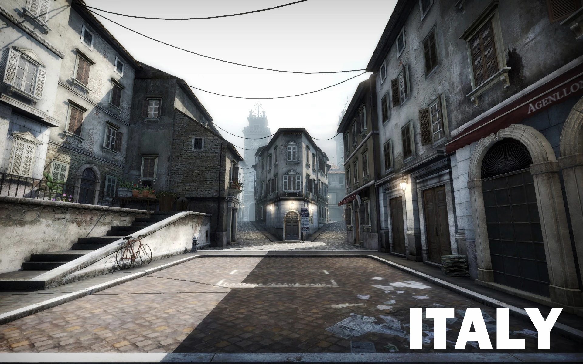 Италия карта из кс