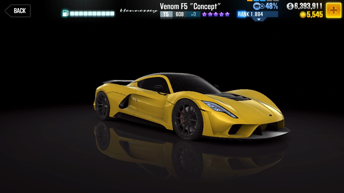 Hennessey Venom F5 "Concept" | CSR Racing Wiki | Fandom