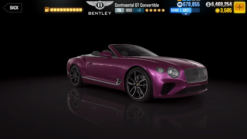 Bentley Continental GT Convertible | CSR Racing Wiki | Fandom