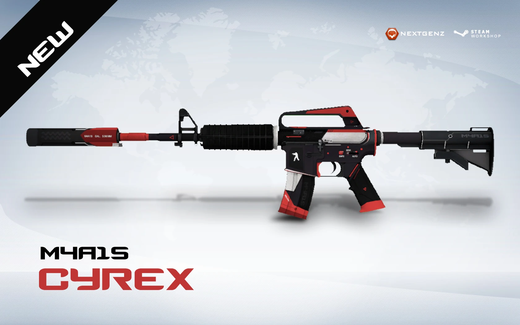 Image - M4a1-s-cyrex-workshop.jpg | Counter-Strike Wiki | FANDOM powered by Wikia