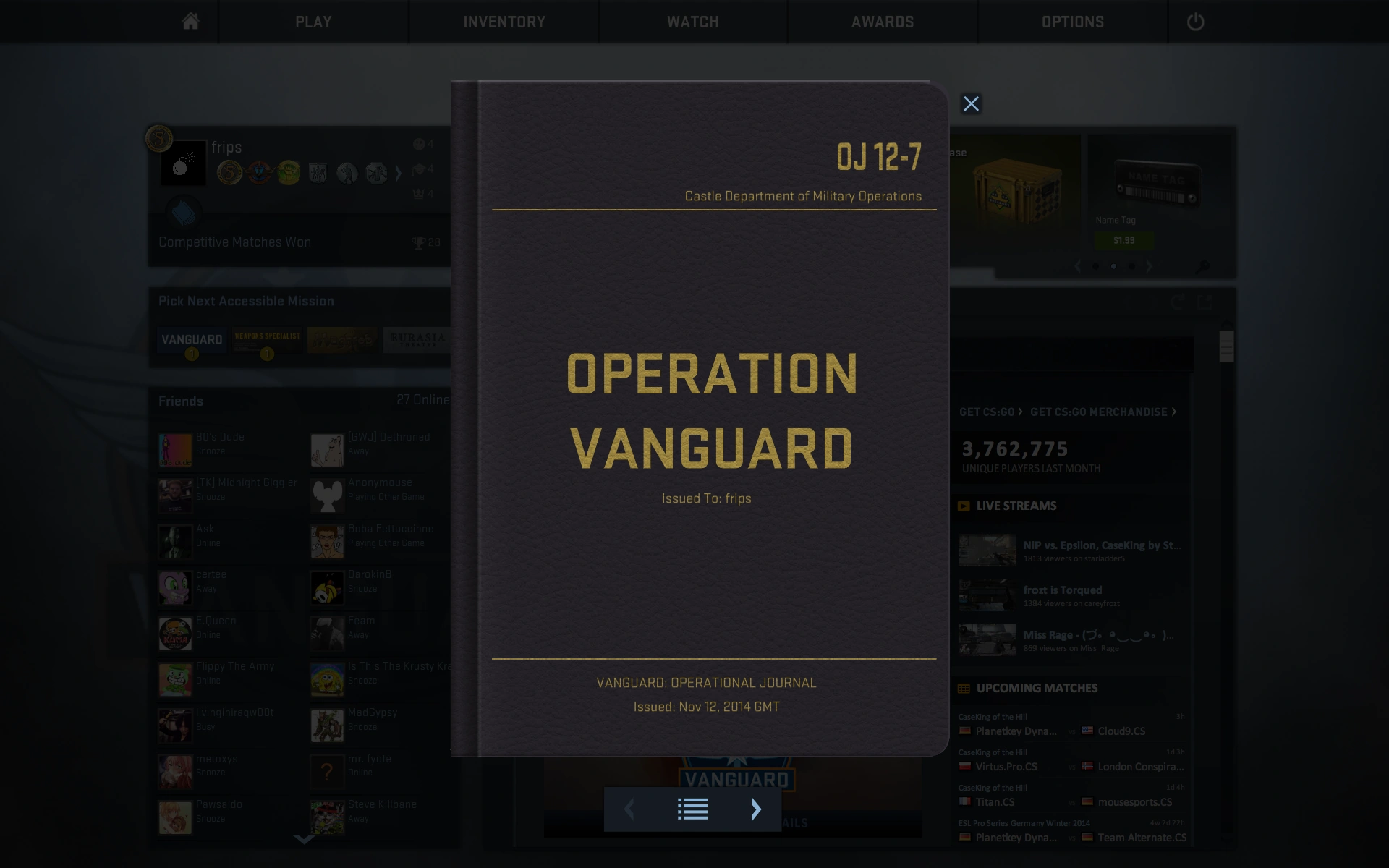 Operation Vanguard | Counter-Strike Wiki | FANDOM powered by Wikia