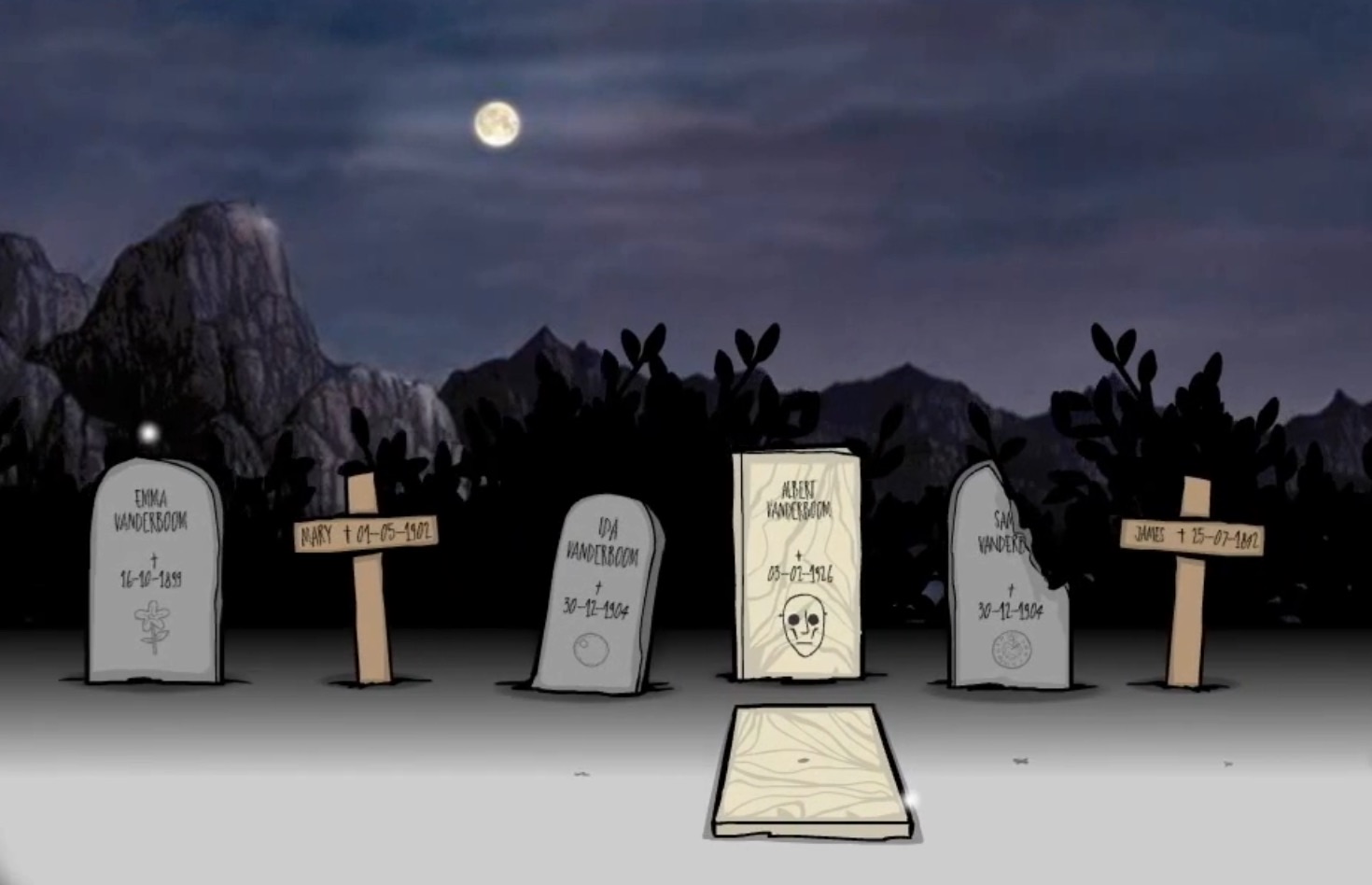 The Graveyard Rusty Lake Wiki Fandom Powered By Wikia