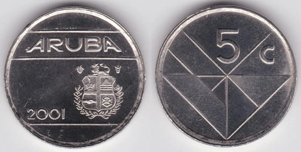 Aruban 5 cent coin | Currency Wiki | Fandom