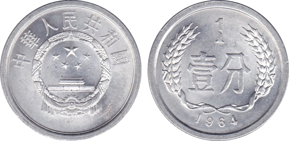 Chinese 1 fen coin | Currency Wiki | FANDOM powered by Wikia
