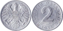 Austrian 2 groschen coin | Currency Wiki | Fandom