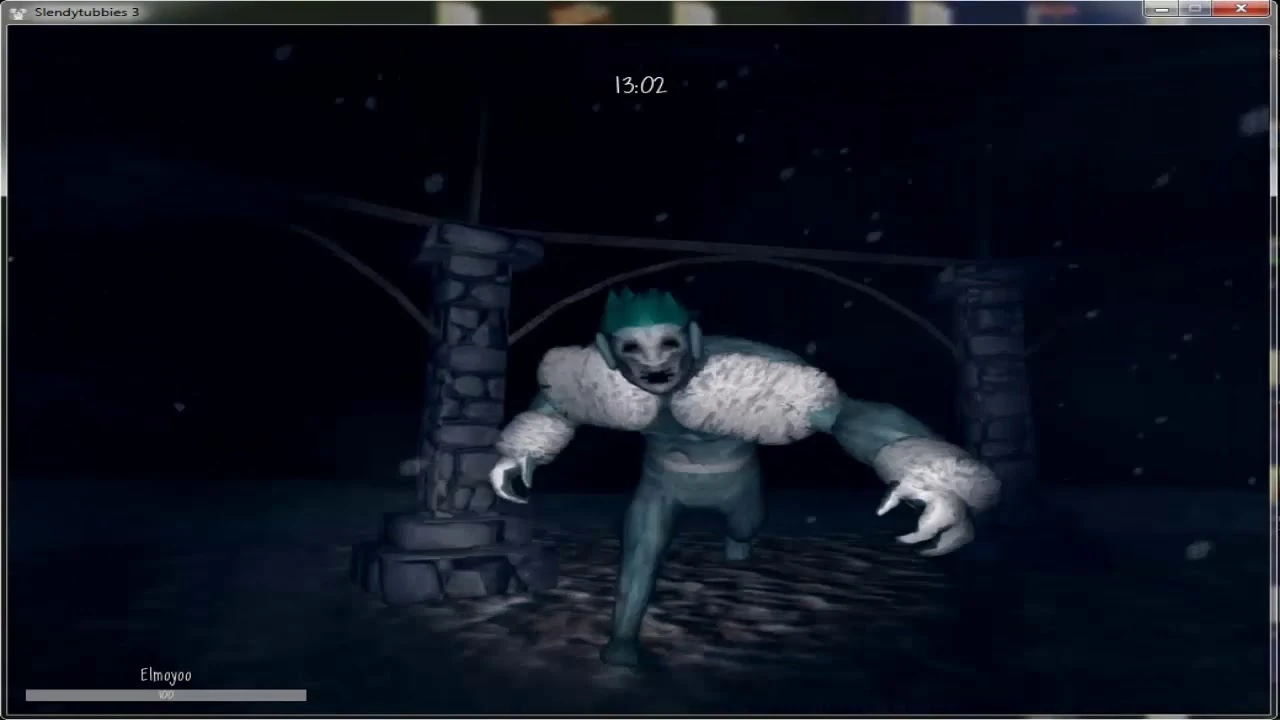 Image - Yeti tubby chase.jpg | Slendytubbies Wiki | FANDOM powered by Wikia