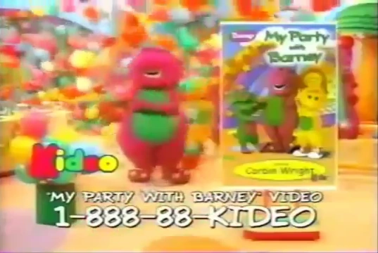 Opening and Closing to Barney: My Party with Barney 1999 VHS | Custom ...