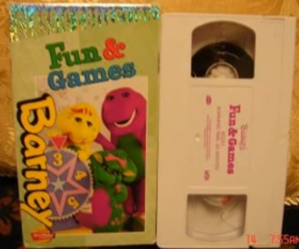 Previews from Barney's Fun & Games (VHS and DVD re-releases 1996-2018 ...