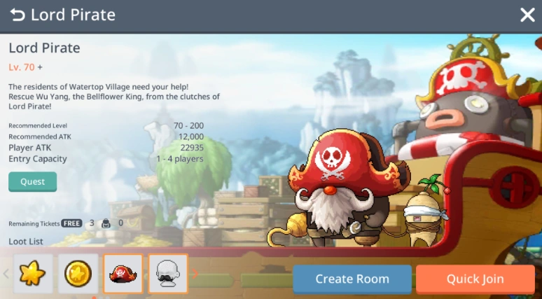 Lord Pirate | MapleStory M Wiki | Fandom