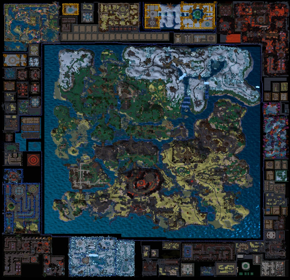 World Map | Daemonic sword ORPG Wiki | Fandom