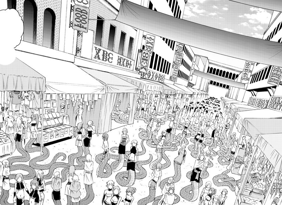 Lamia Village | Daily Life With A Monster Girl Wiki | Fandom