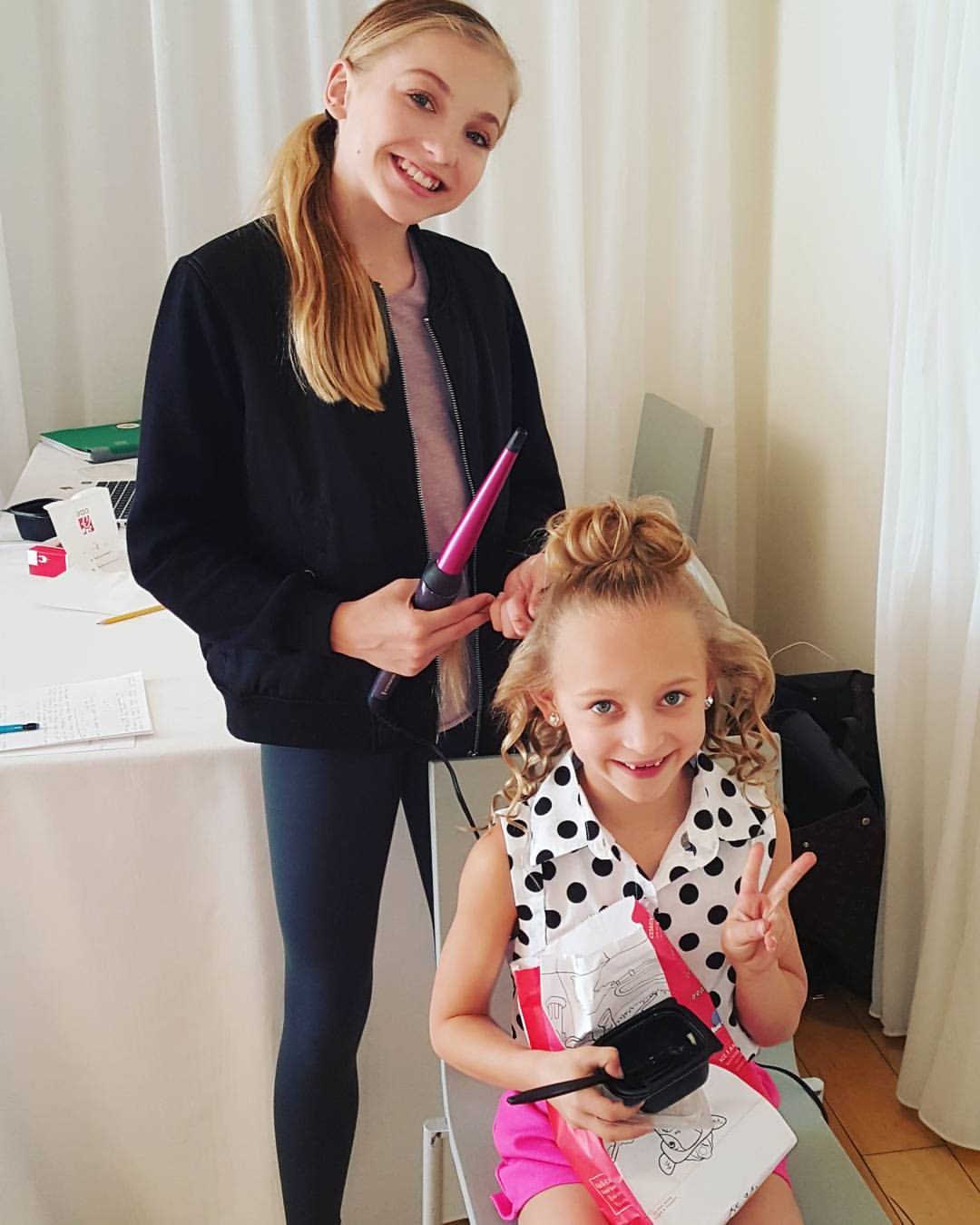 Image 707 Brynn And Lilly At Interviews Dance Moms Wiki