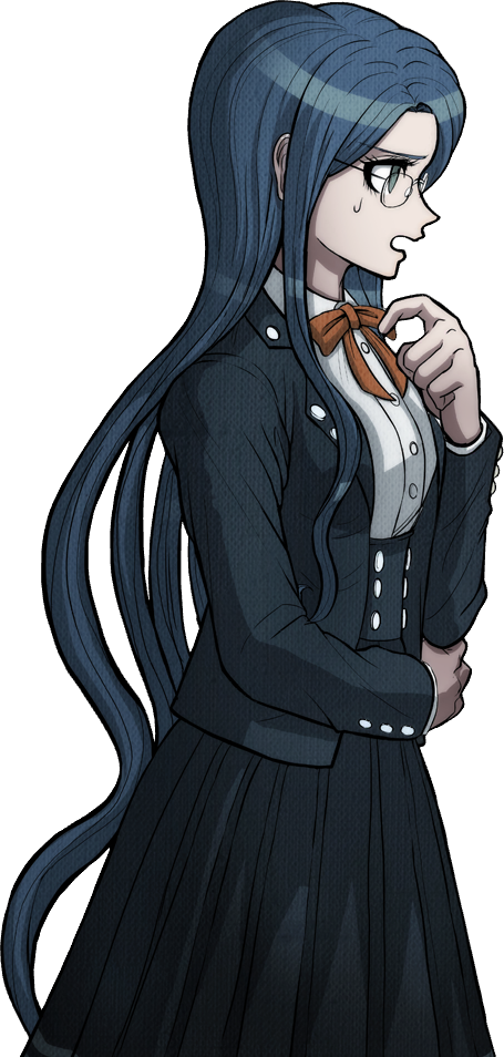 Image Danganronpa V3 Tsumugi Shirogane Halfbody Sprite Debate Scrum 2png Danganronpa