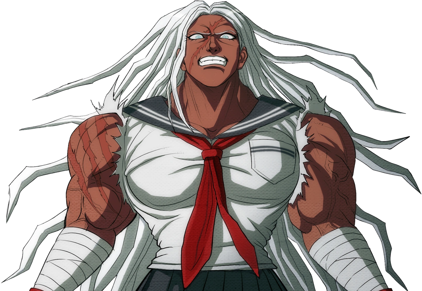 Image - Danganronpa V3 Bonus Mode Sakura Ogami Sprite (2).png ...