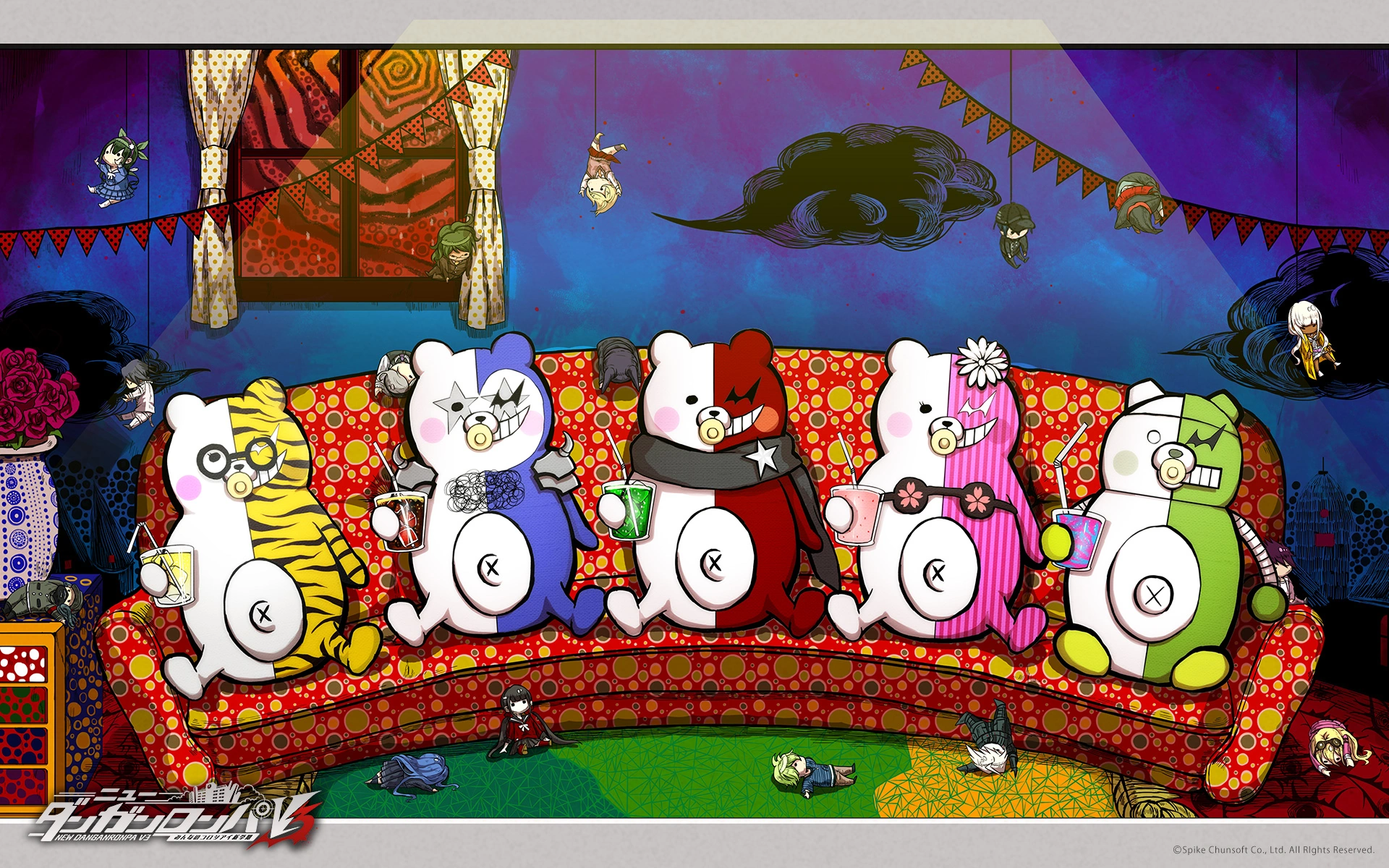 Image - Digital MonoMono Machine Monokubs Monokumarz PC wallpaper.png ...