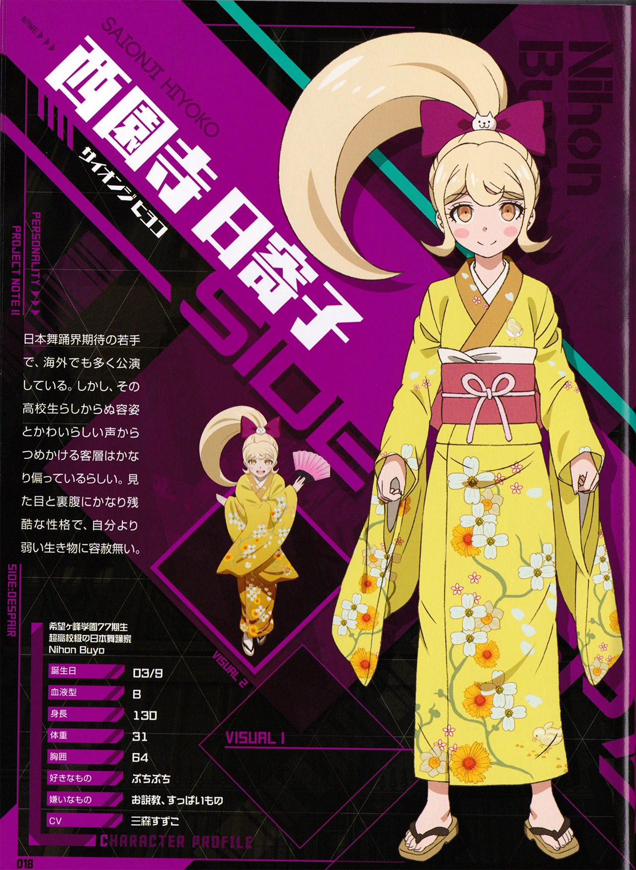 I like Hiyoko, AMA : danganronpa