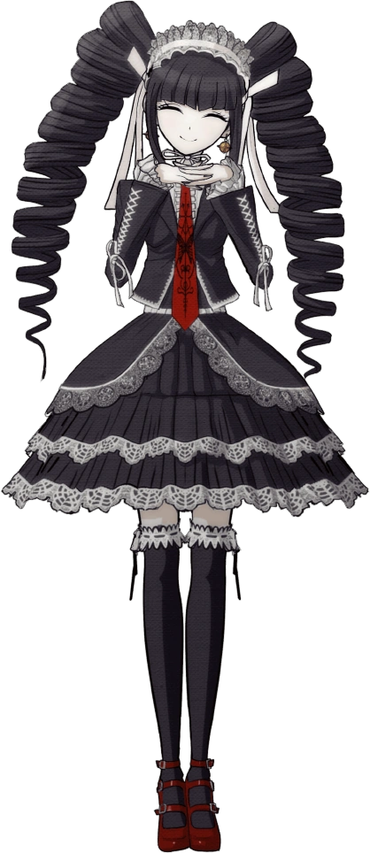 Image - Celestia Ludenberg Fullbody Sprite (4).png | Danganronpa Wiki ...