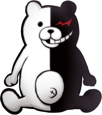 Image - Danganronpa 1 Monokuma Sitting Sprite 02.png | Danganronpa Wiki ...