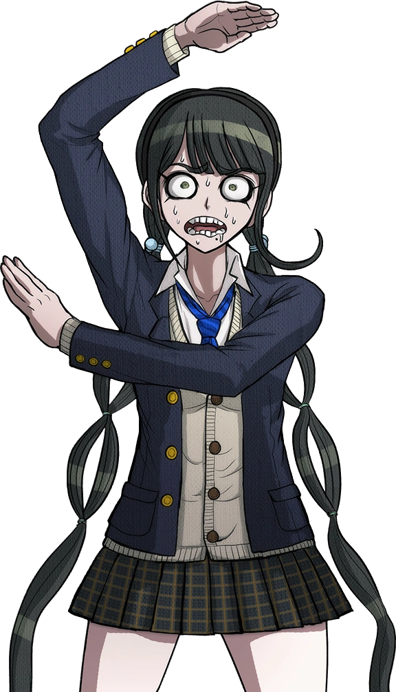 Image - Danganronpa V3 Tenko Chabashira Halfbody Sprite (High School ...