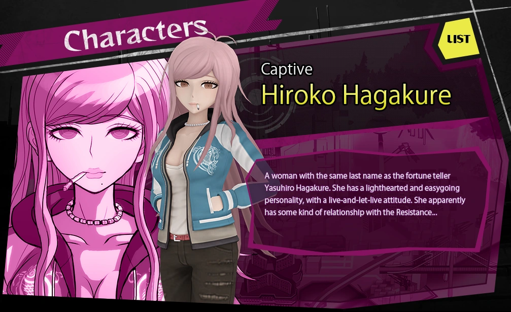 Image - Promo Profiles - Danganronpa Another Episode (English) - Hiroko Hagakure.png ...