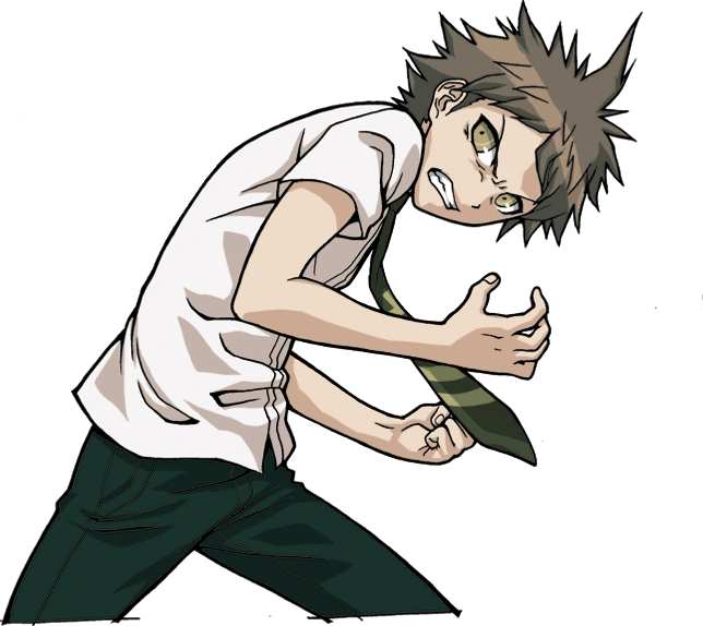 Image - Danganronpa 2 Hajime Hinata Closing Argument Sprite (6).png ...