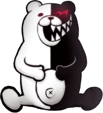 Image - Danganronpa 1 Monokuma Sitting Sprite 04.png | Danganronpa Wiki ...