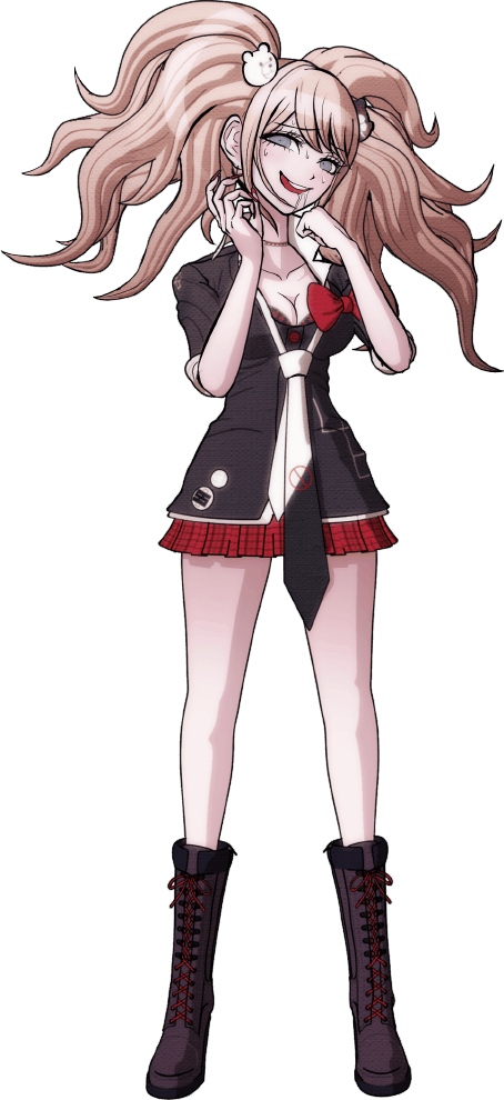 Image - Junko Enoshima Fullbody Sprite (10).png | Danganronpa Wiki ...